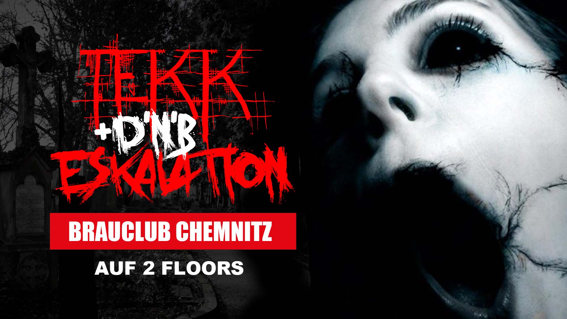 TEKK + D´n`B ESKALATION auf 2 Floors w/ ZAHNI & NANO42 - BrauClub.de